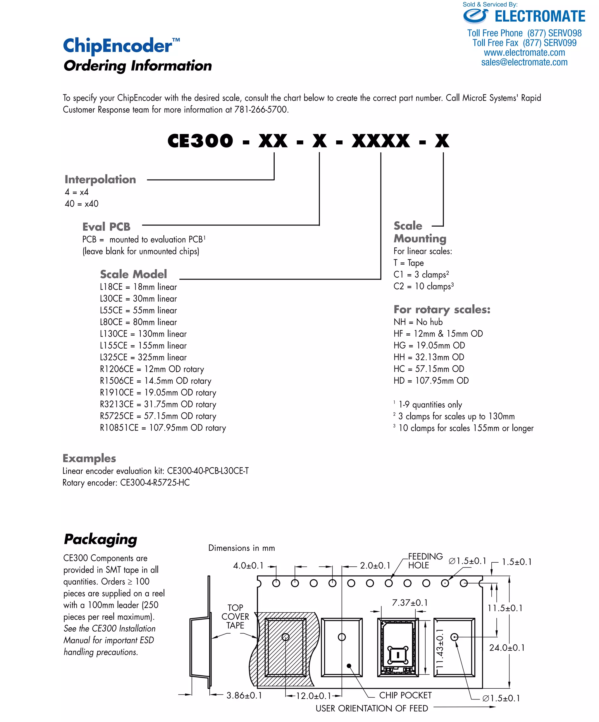 Micro e systems_chipencoder-ce300-specsheet | PDF