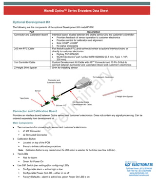 Micro e systems_data_sheet-optira_series_preliminary_v2 | PDF