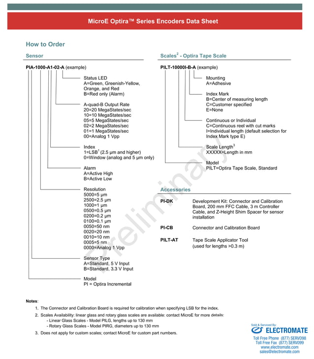 Micro e systems_data_sheet-optira_series_preliminary_v2 | PDF