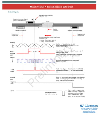 Micro e systems_data_sheet-veratus_series_preliminary | PDF