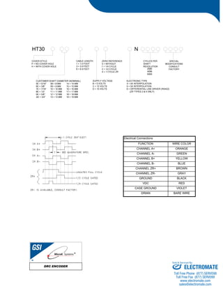 Micro e systems_ht30_datasheet | PDF