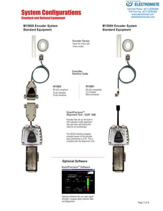 Micro e systems_mercury1500_datasheet | PDF