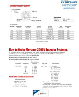 Micro e systems_mercury2000v_datasheet | PDF