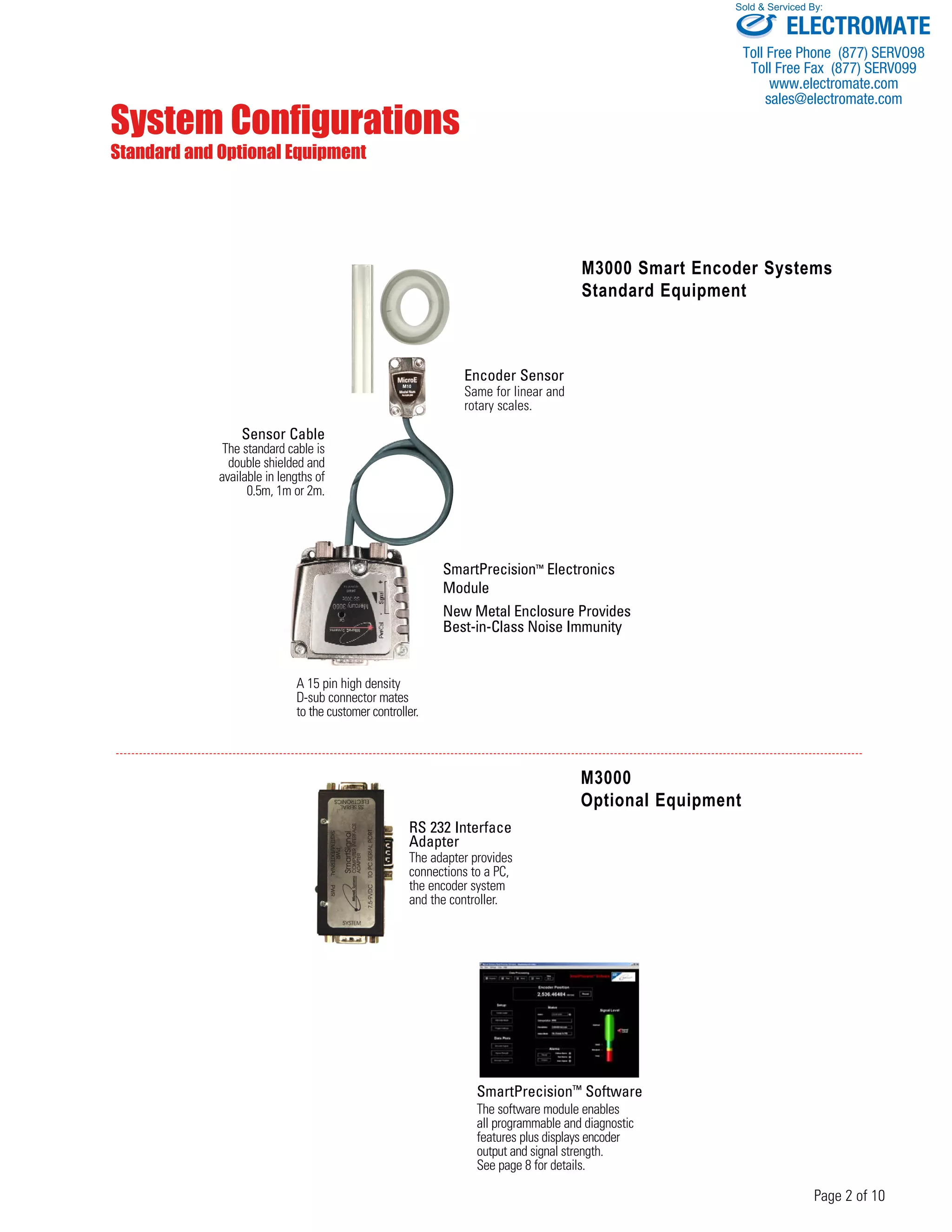 Micro e systems_mercury3000_datasheet | PDF