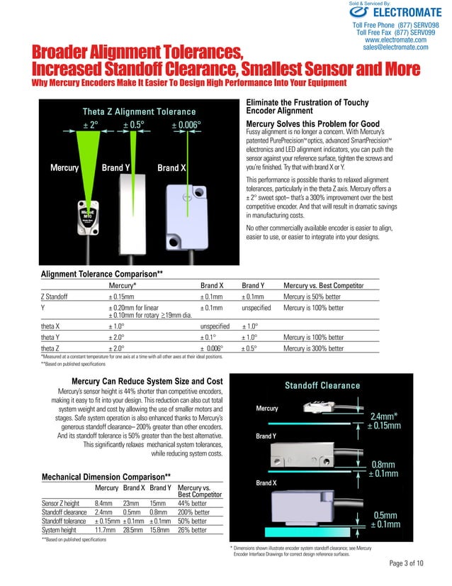 Micro e systems_mercury3000_datasheet | PDF | Computer Peripherals | Computing