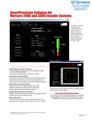 Micro e systems_mercury3000_datasheet | PDF