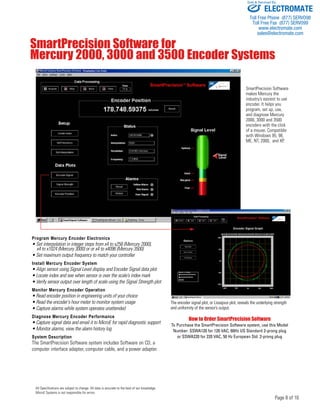 Micro e systems_mercury3500_datasheet | PDF
