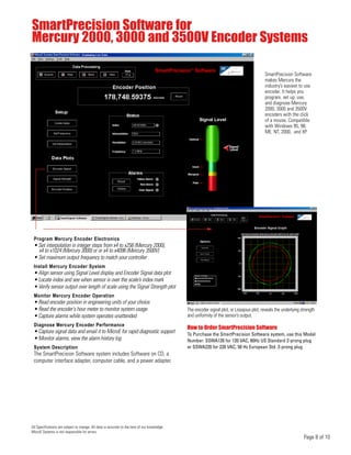 Micro e systems_mercury3500v_datasheet | PDF