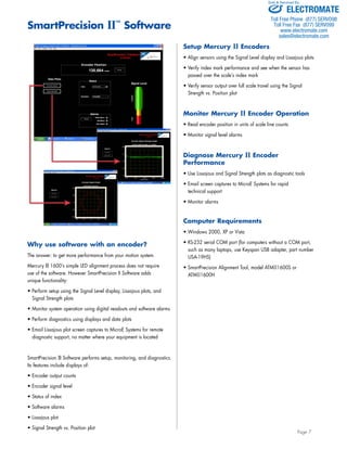 Micro e systems_mercuryii1600_datasheet | PDF