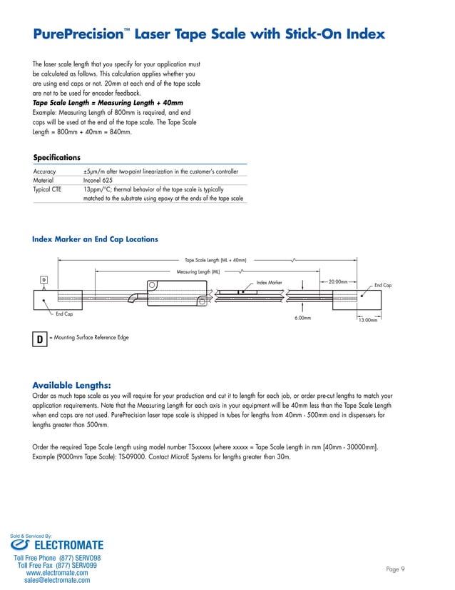 Micro e systems_mercuryii1900_datasheet | PDF