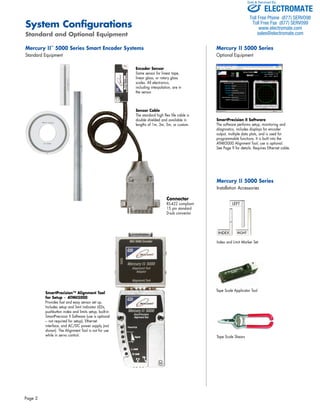 Micro e systems_mercuryii5000_datasheet | PDF