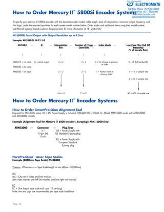 Micro e systems_mercuryii5800si_datasheet | PDF