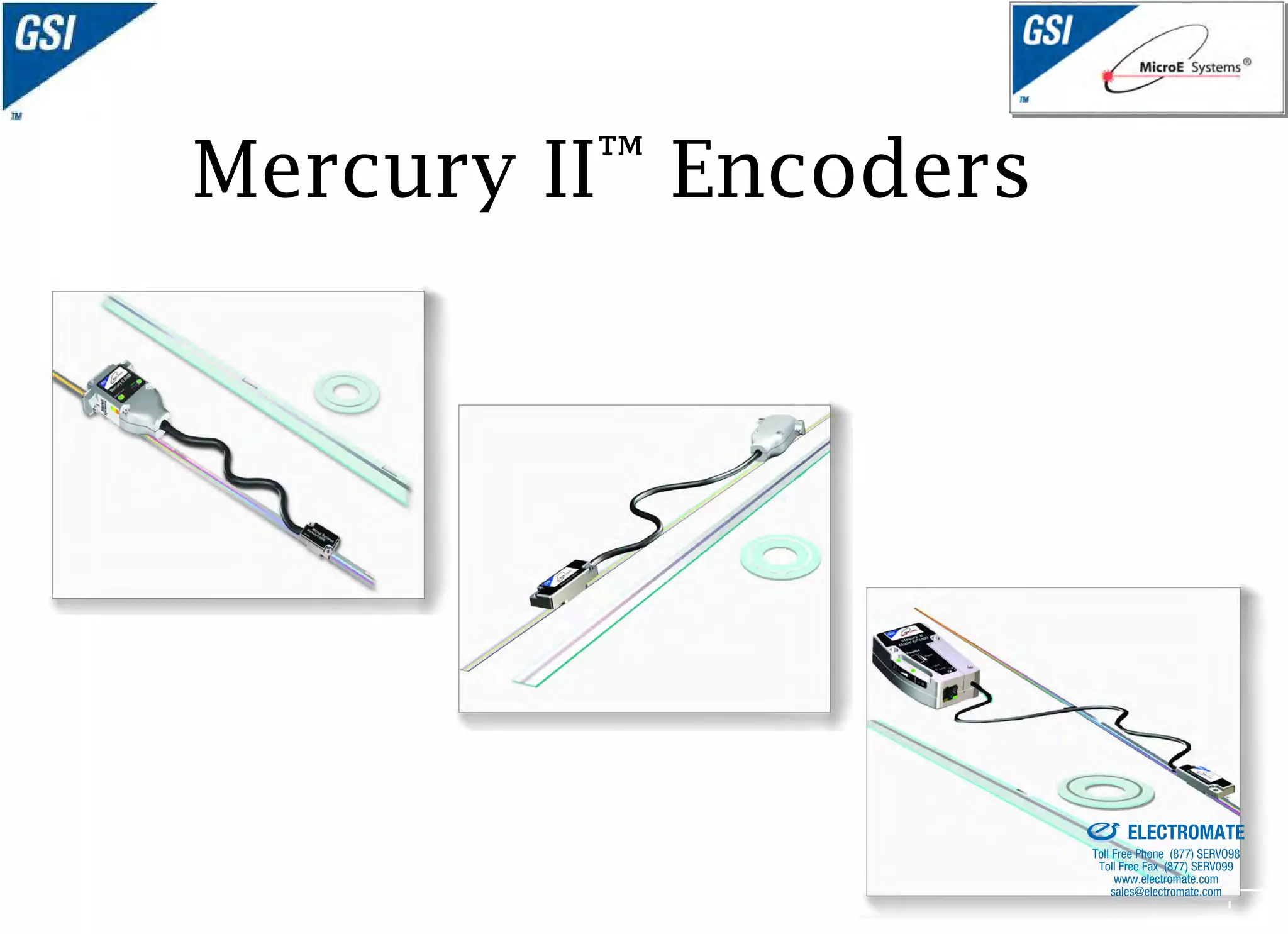MicroE Systems mercury ii product presentation | PDF