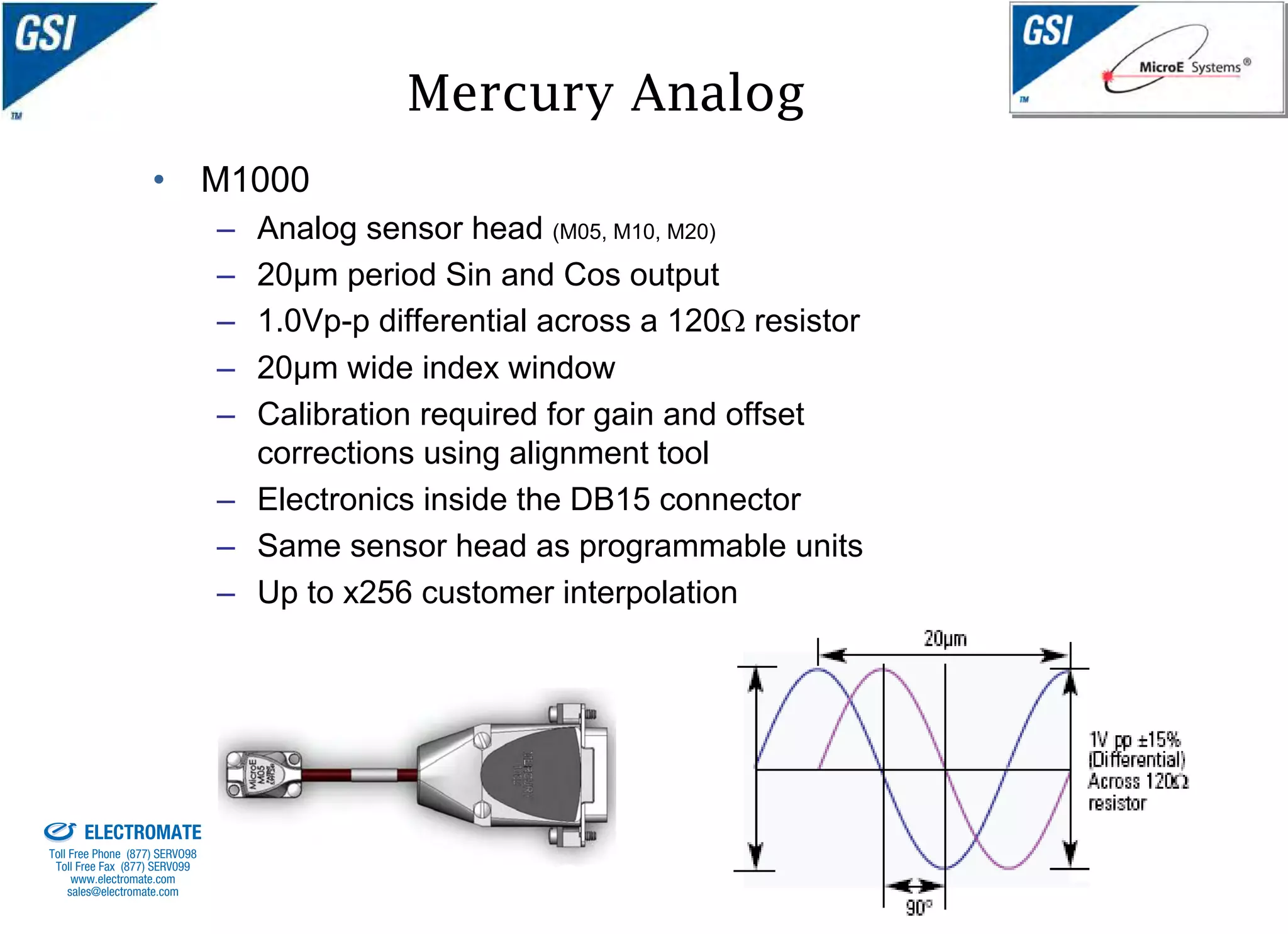 MicroE Systems mercury i product presentation | PDF | Computer ...