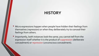 Microexpressions | PPTX