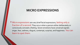 Surprise Microexpression
