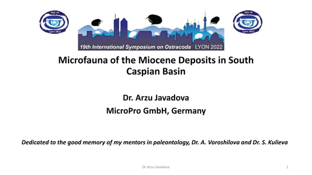 Microfauna of the Miocene Deposits in South Caspian_final versionof ...