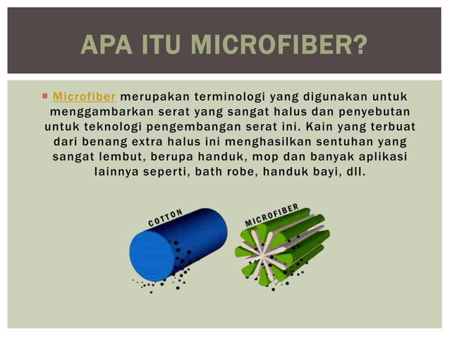MICROFIBER | PPT | Free Download