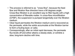 Microfiltration | PPTX