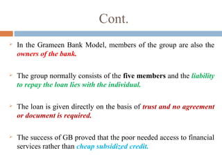 Micro finance | PPT