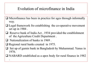Microfinance | PPT