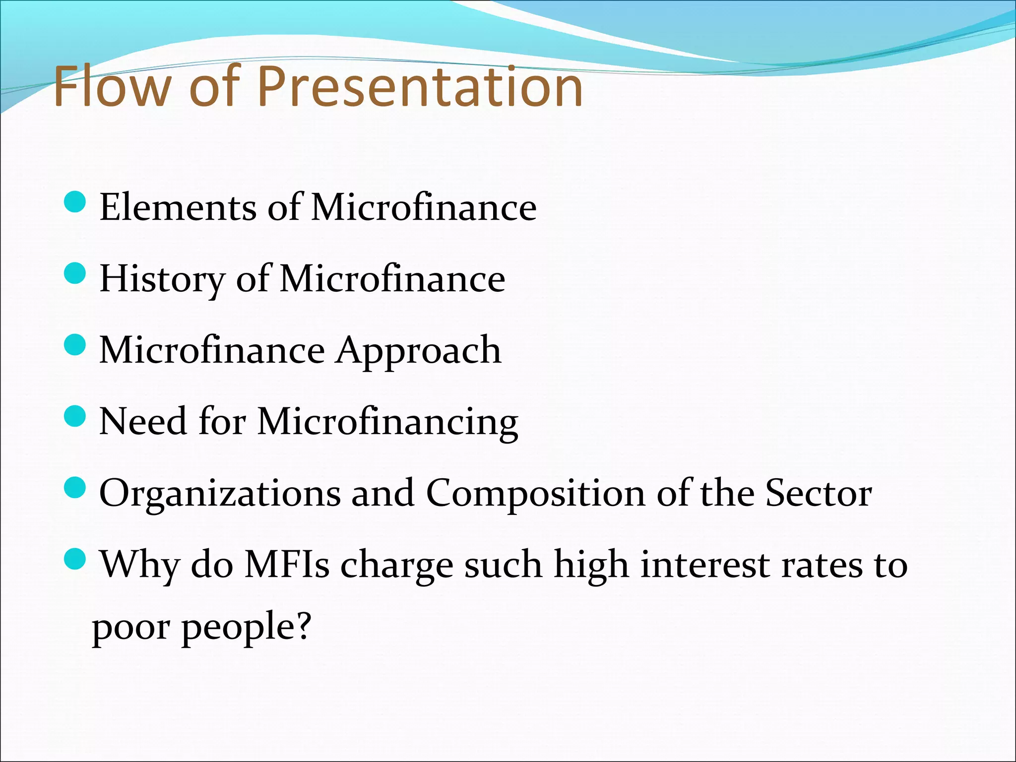 Microfinance | PPT