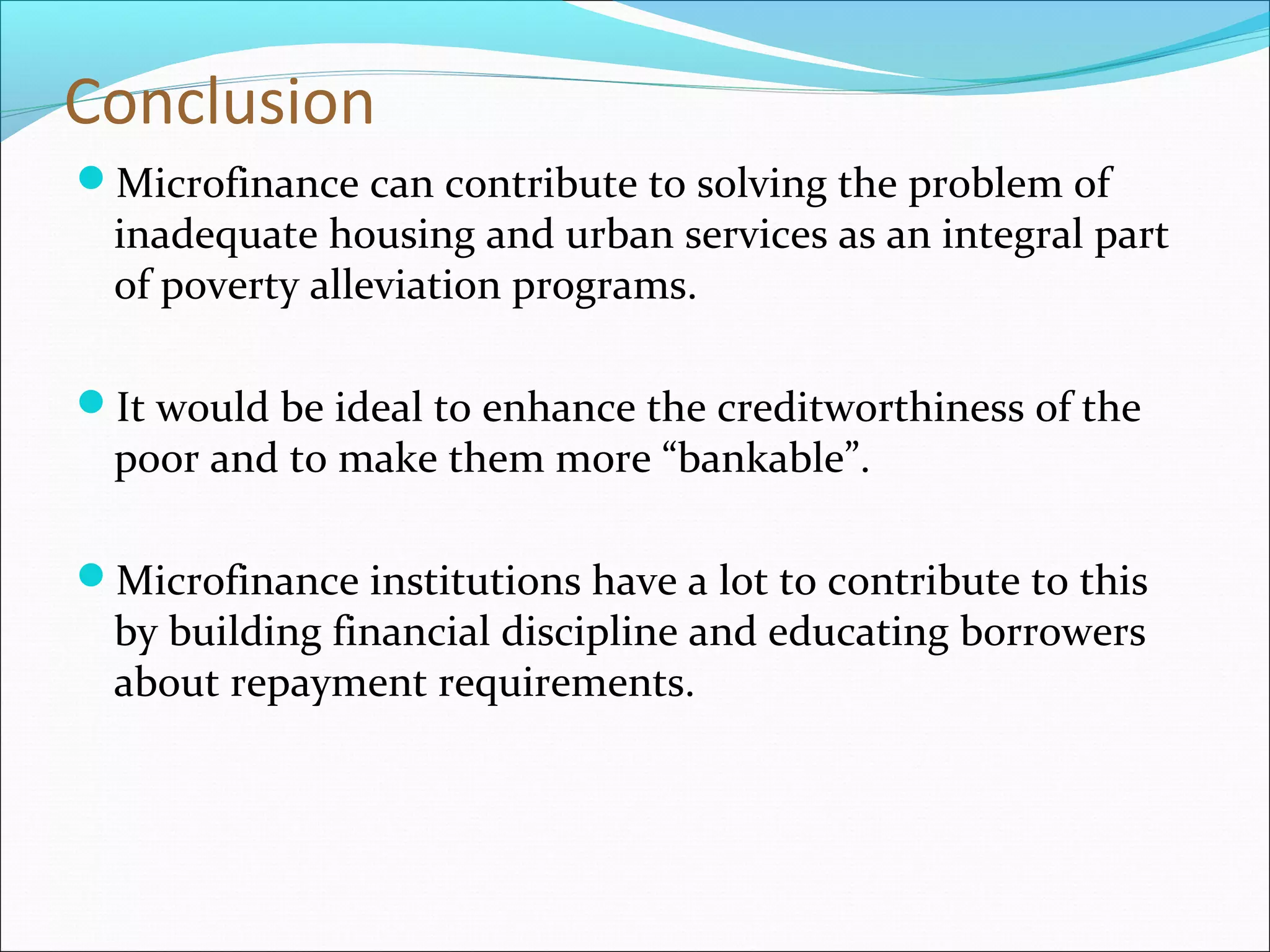 Microfinance | PPT