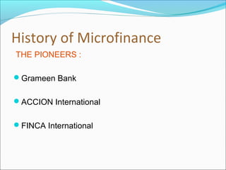 Microfinance | PPT