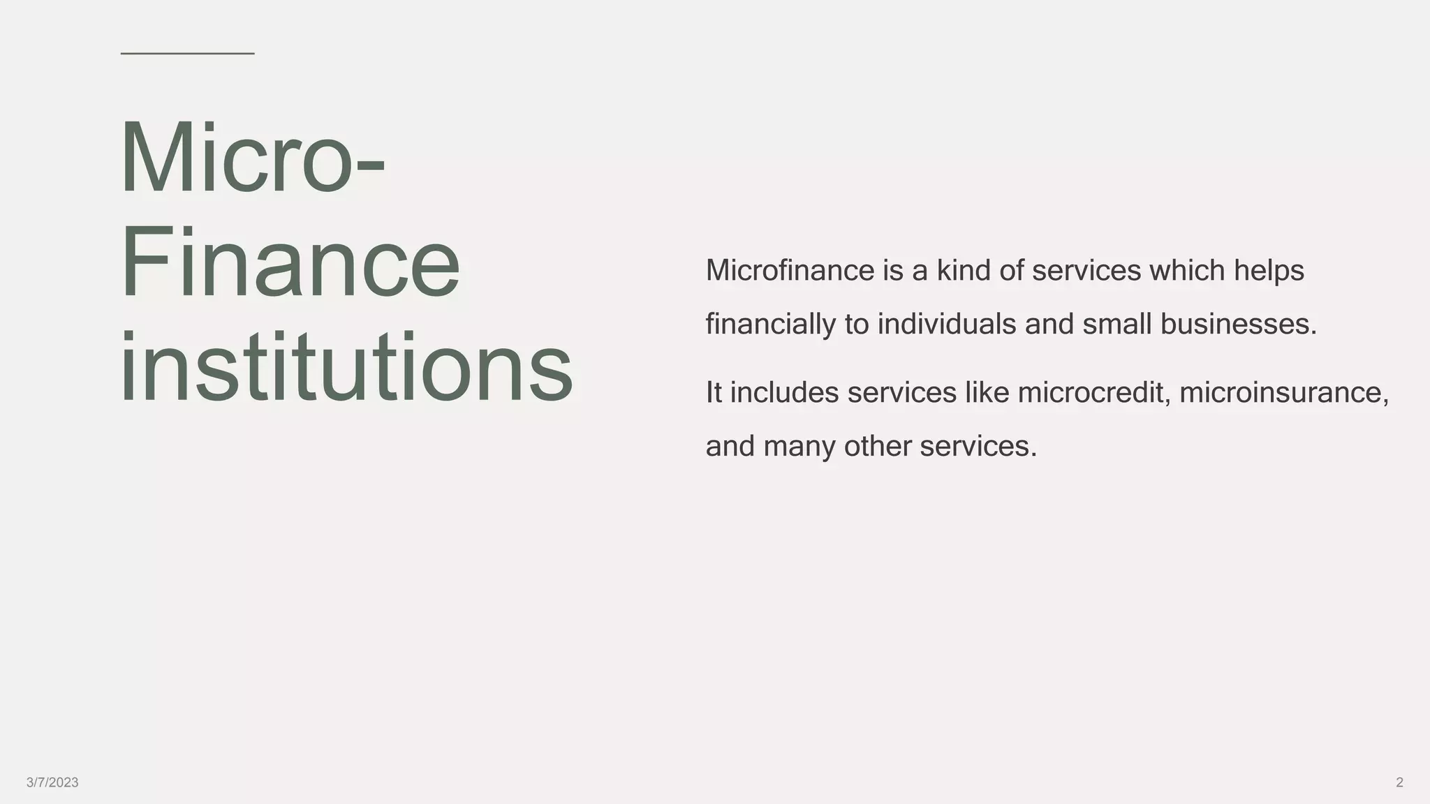 Microfinance and issues.pptx