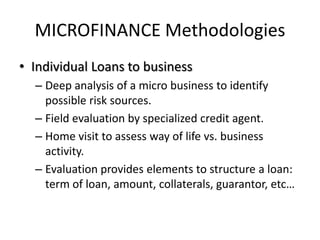 Microfinance, a profitable business or a mean | PPTX | Government ...