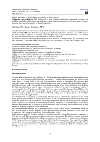 Microfinance banks and entrepreneurship development in nigeria | PDF ...