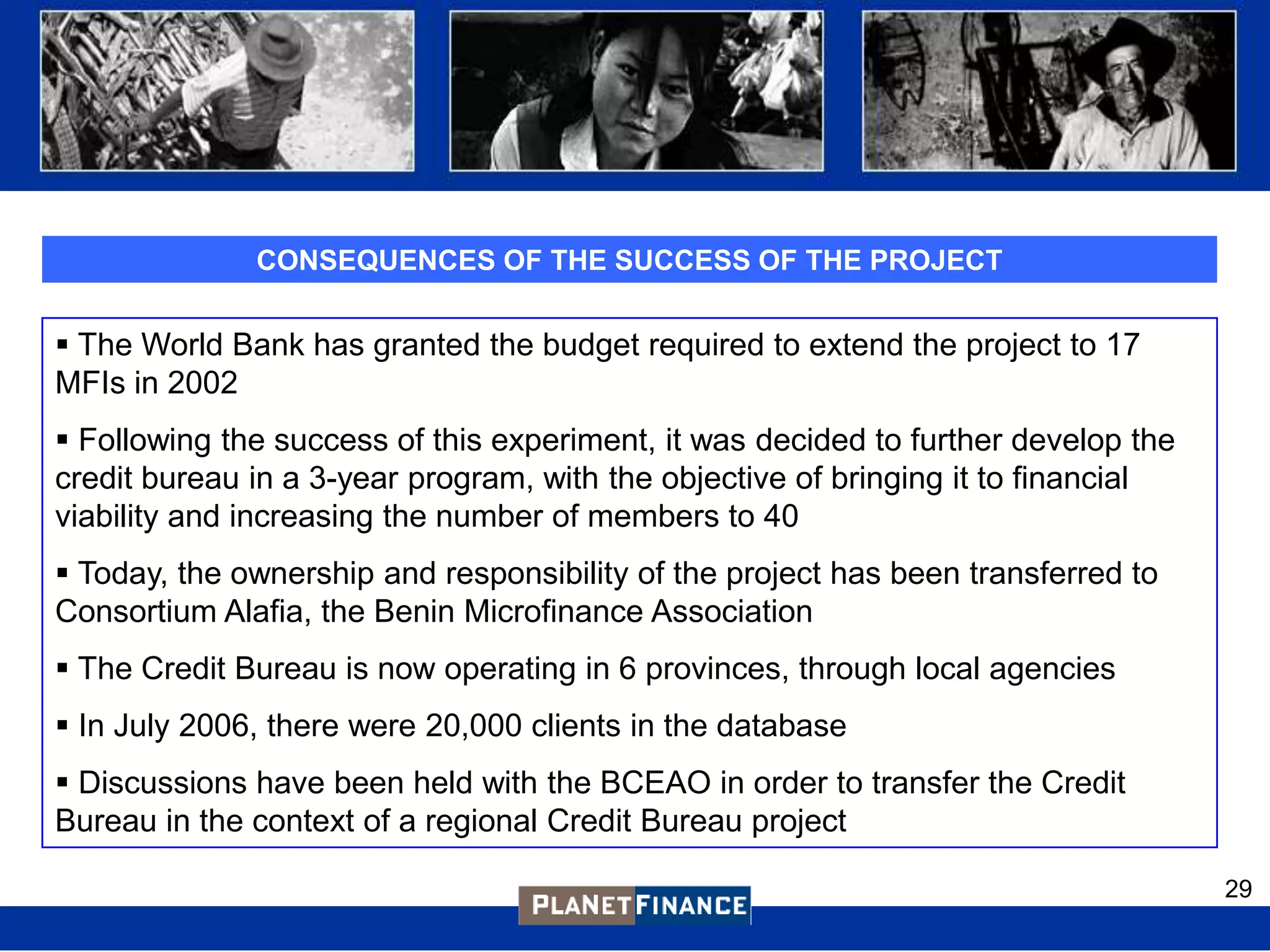 Credit Bureaus in Microfinance | PPTX