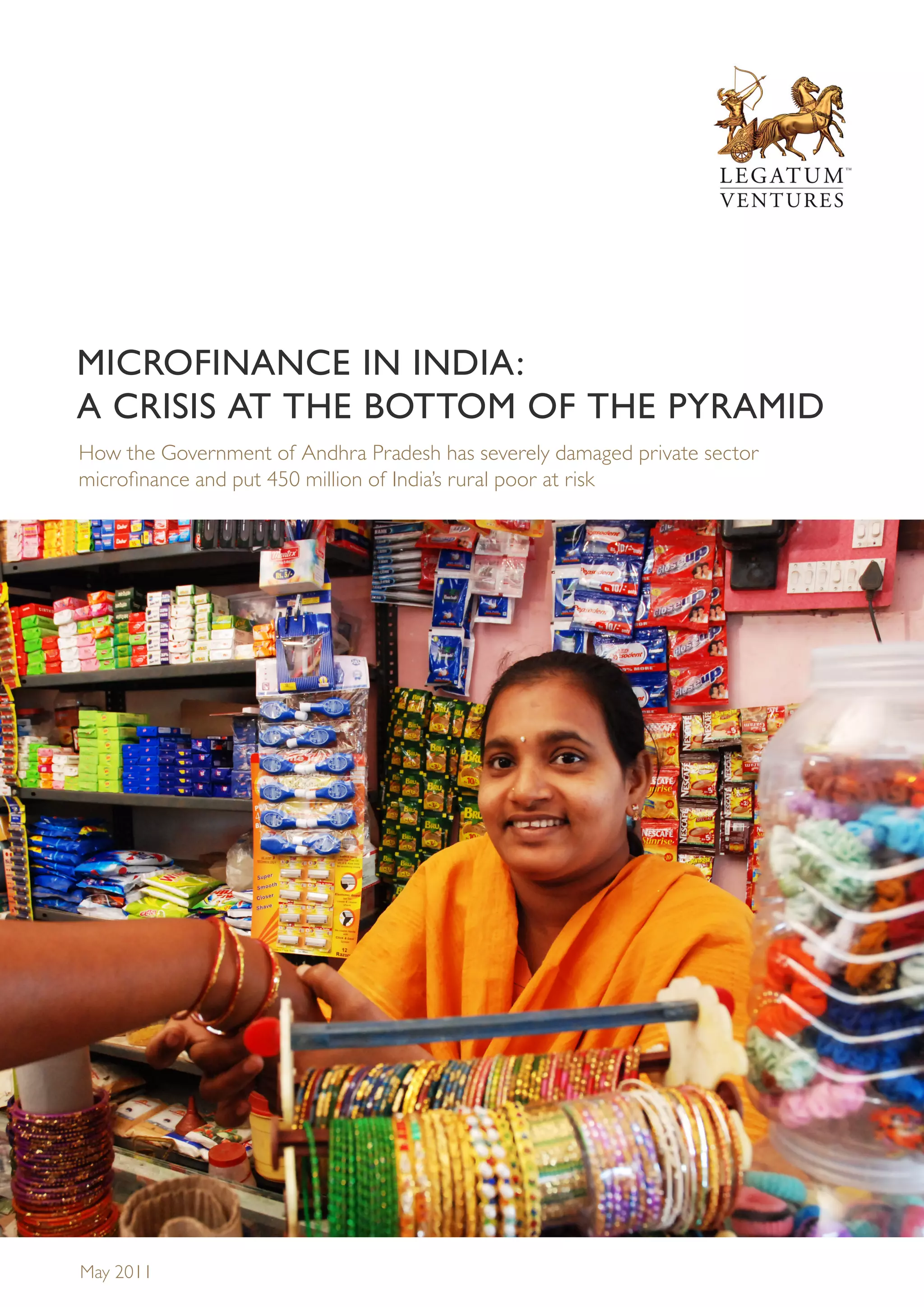 Microfinance Crisis at the Bottom of the Pyramid | PDF