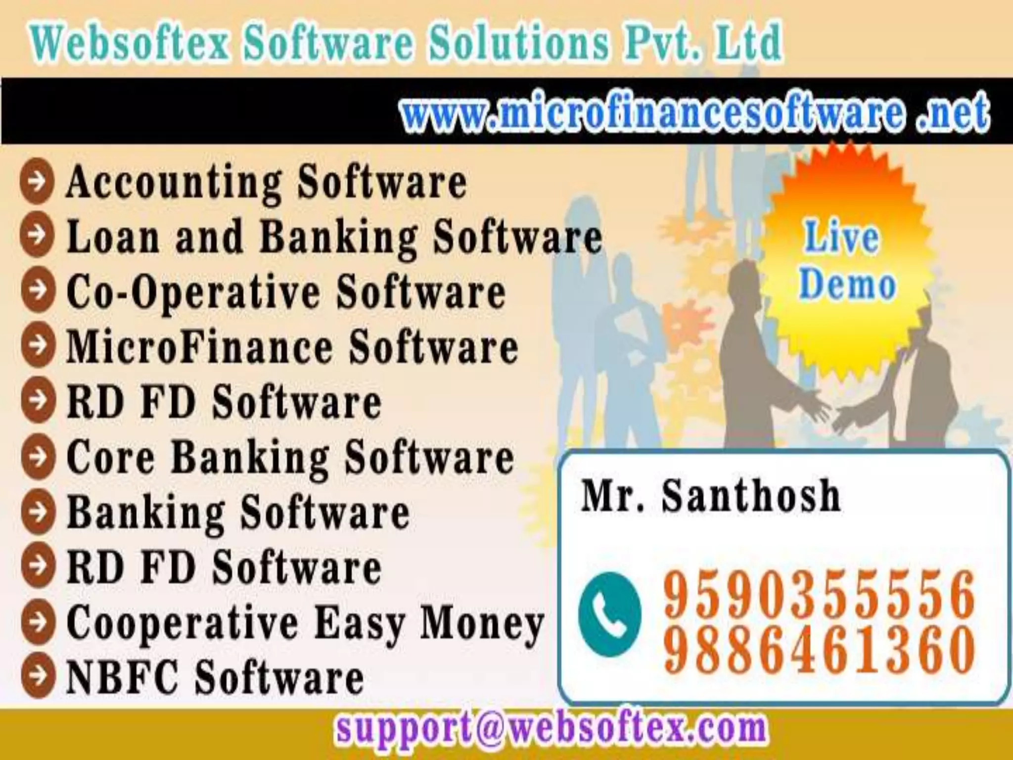 Microfinance demo, microfinance features, microfinance modules | PPSX