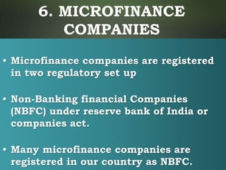 Microfinance demo, microfinance features, microfinance modules | PPSX