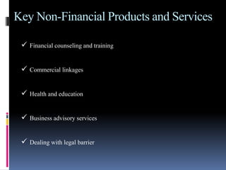 Microfinance in india overview | PPTX