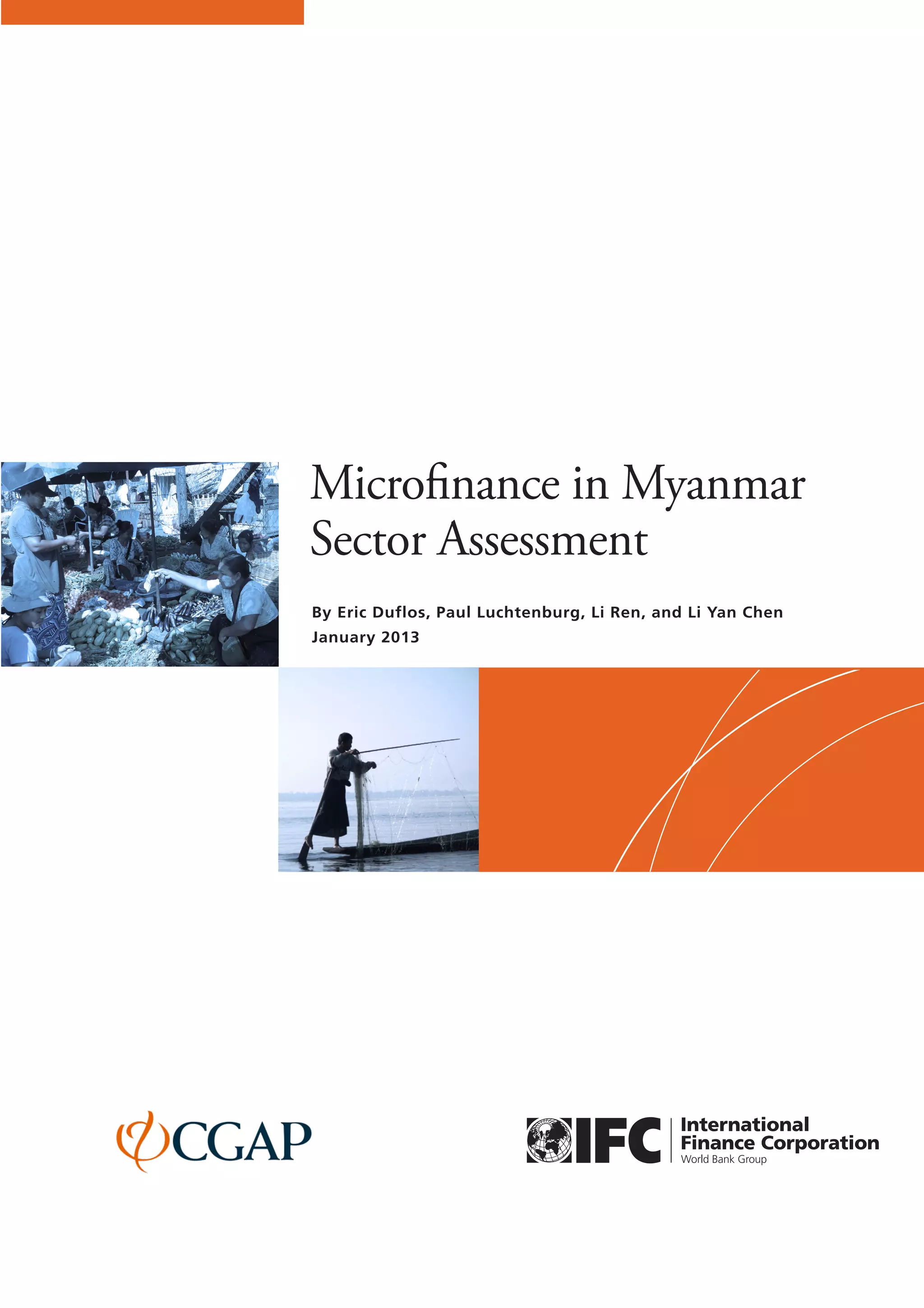 Microfinance in Myanmar Sector Assessment | PDF