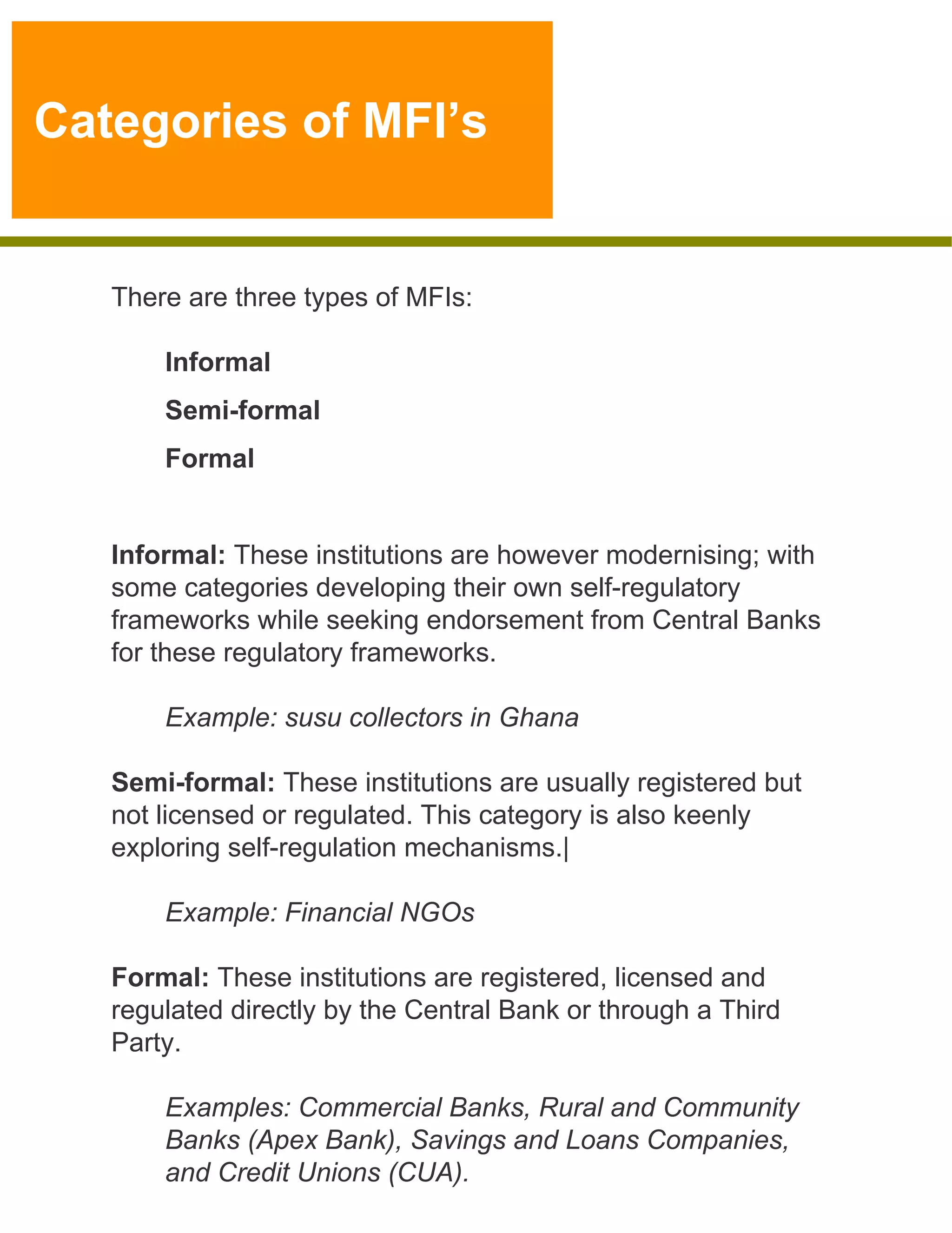 SMDP Microfinance Refresher MODULE 1 | PDF