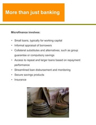 SMDP Microfinance Refresher MODULE 1 | PDF