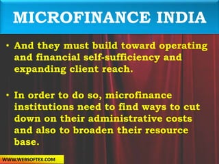 Microfinance regulation, microcredit definition, role microfinance ...