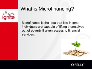Microfinancing in the Developing World | PPT