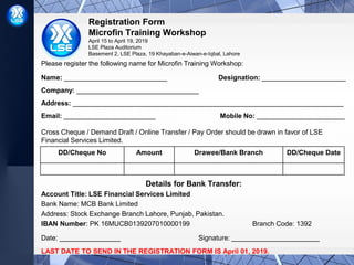 Microfin training (003) | PDF | Business Accounting & Finance | Business