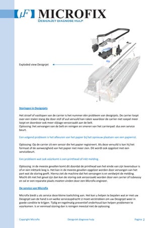 Microfix Designjet Reparatie Gids | PDF