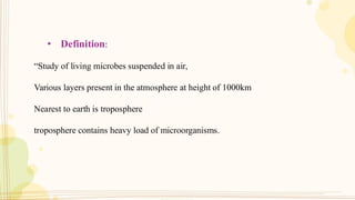 Microflora of air Microbial quality control and testing | PDF