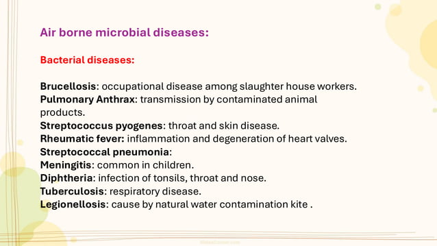 Microflora of air Microbial quality control and testing | PPT