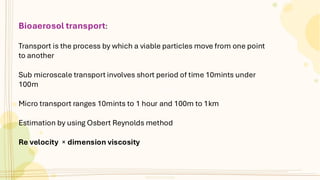 Microflora of air, Microbial quality control and testing | PPT