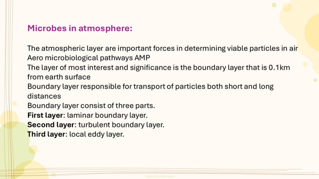 Microflora of air, Microbial quality control and testing | PPT
