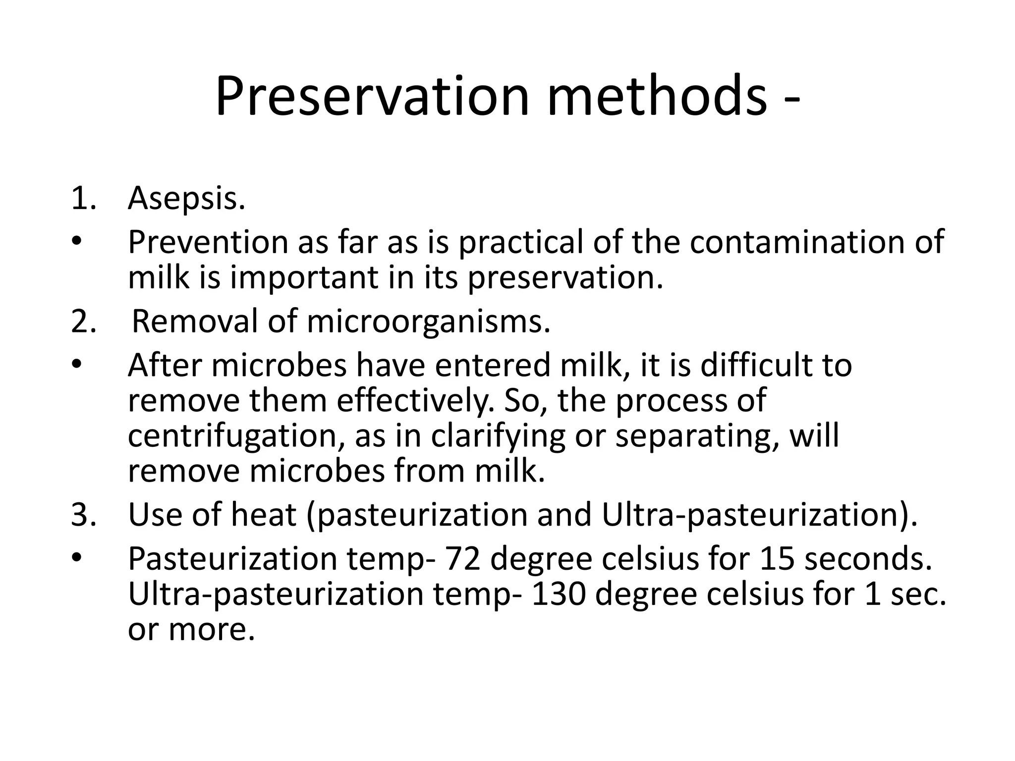 Microflora of raw milk, sources of milk contamination and their control ...