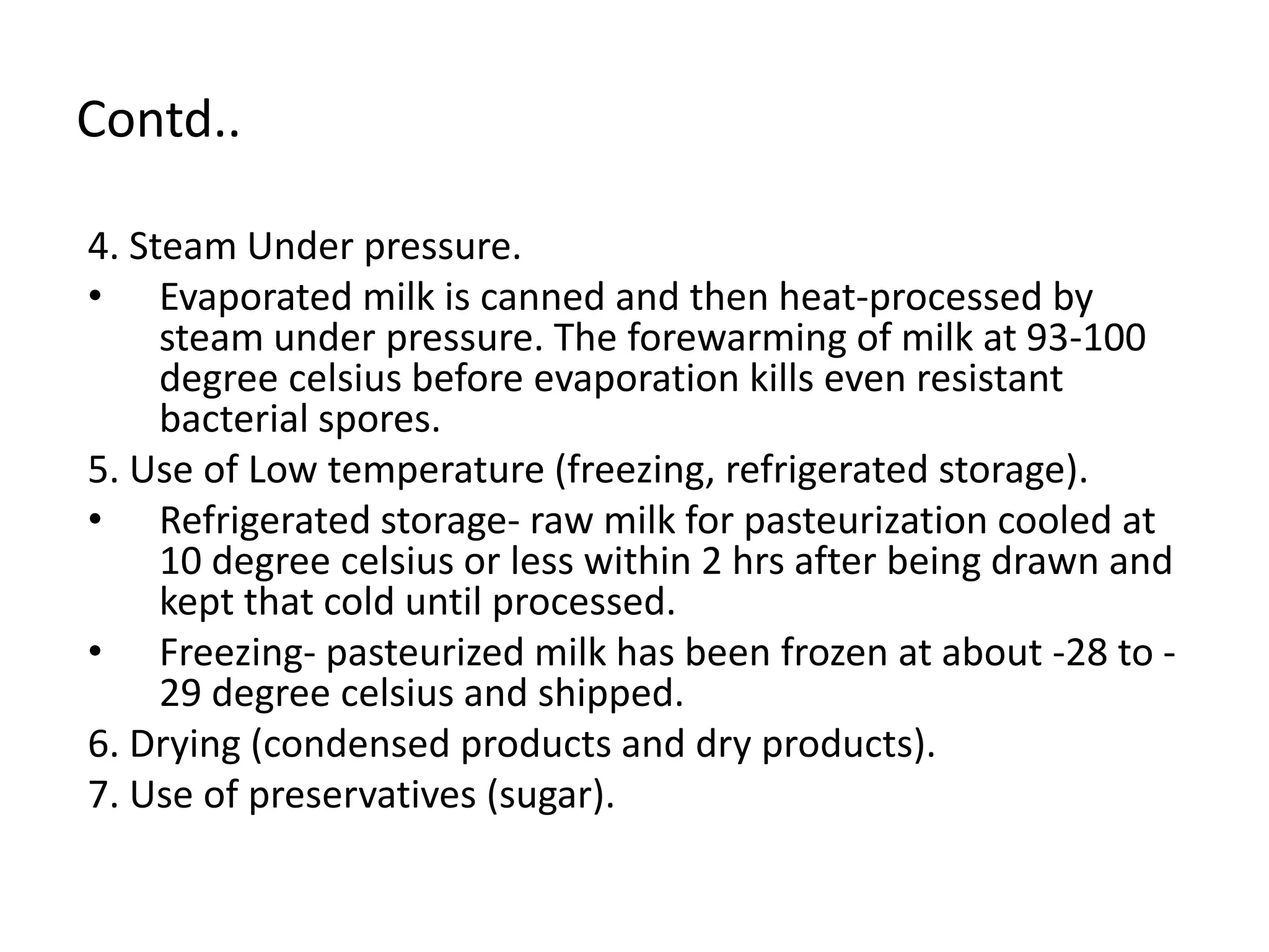 Microflora of raw milk, sources of milk contamination and their control ...