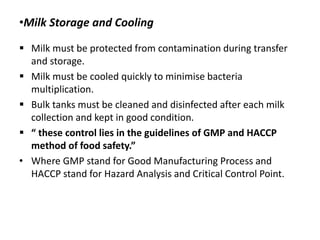 Microflora of raw milk, sources of milk contamination and their control ...